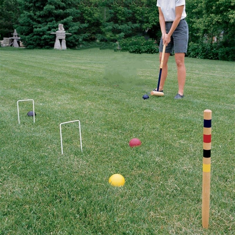 Croquet Game Set Personalized Customization - kangjiegardengame.com